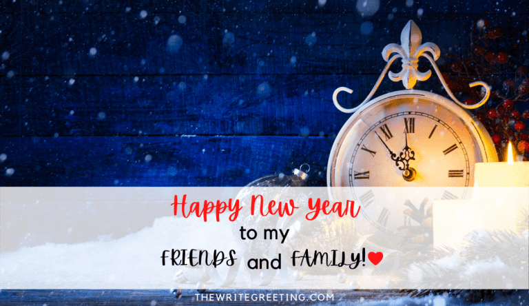 Inspiring Happy New Year Text Messages For Friends And Family - The ...